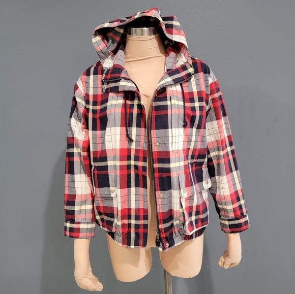 Lauren Ralph Lauren | Jackets & Coats | Vtg Lauren Ralph Lauren Plaid ...